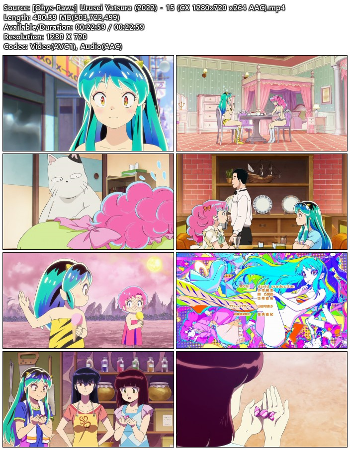 [Ohys] 시끌별 녀석들 (2022) 15화 (CX 1280x720 x264 AAC)